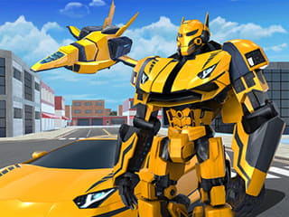 Robot Transform Race - Running Arcade