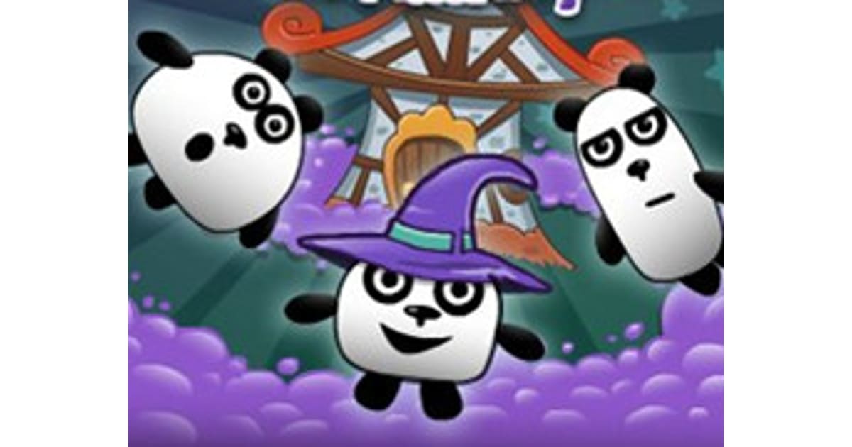 3 Pandas in Fantasy - Play 3 Pandas in Fantasy Online - BestGames.Com