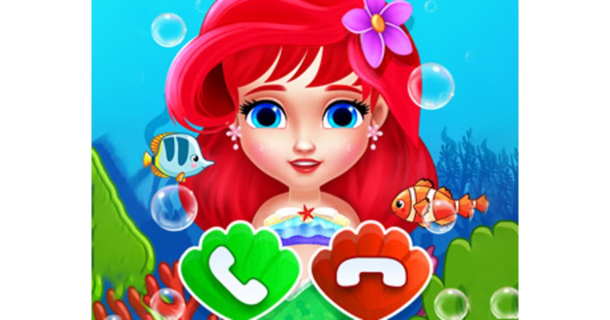 Baby Princess Mermaid Phone - Makeover Simulation