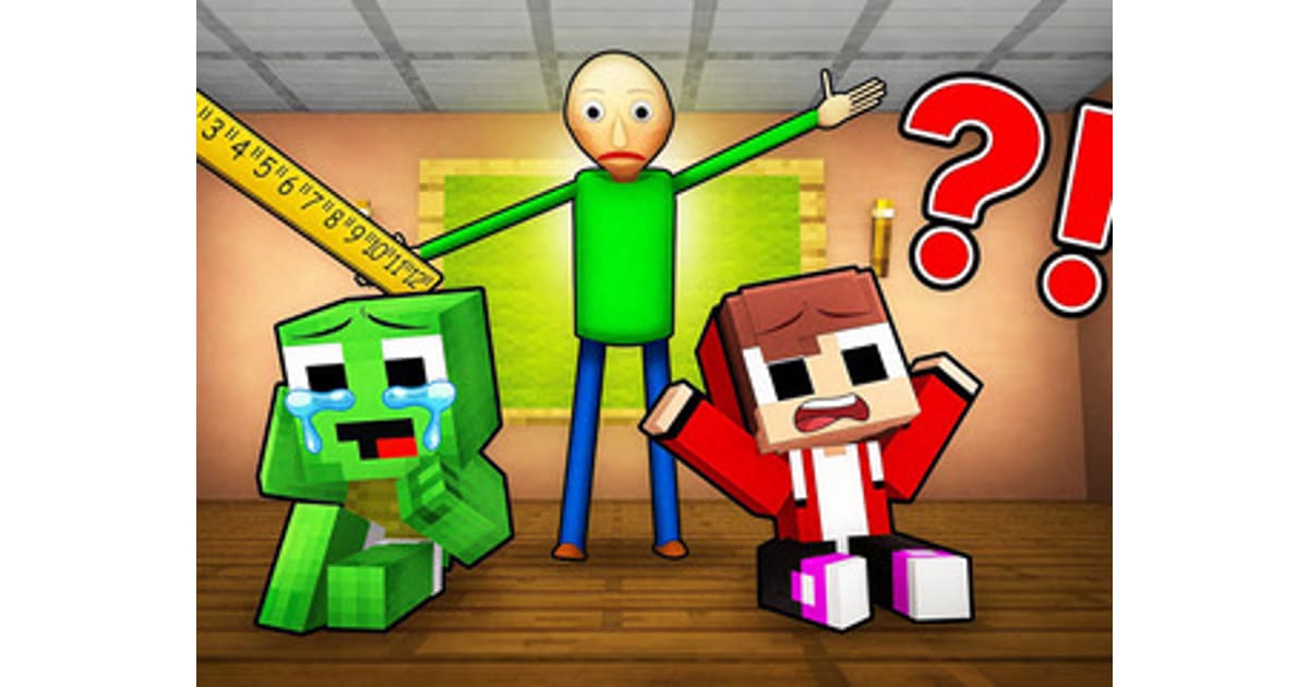 Minecraft Game: Baldi's School | Bestgames