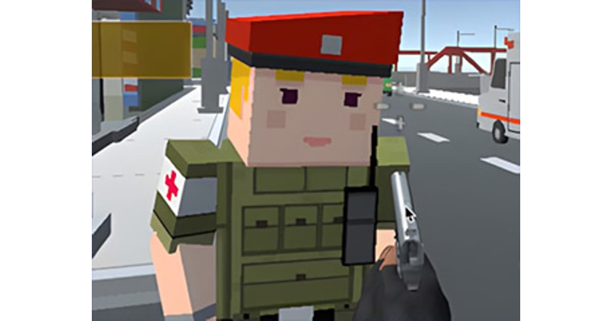 Block Pixel Cops - Play Block Pixel Cops Online - BestGames.Com