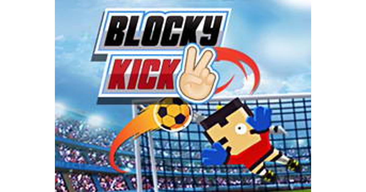 Blocky Kick - Play Blocky Kick Online - BestGames.Com