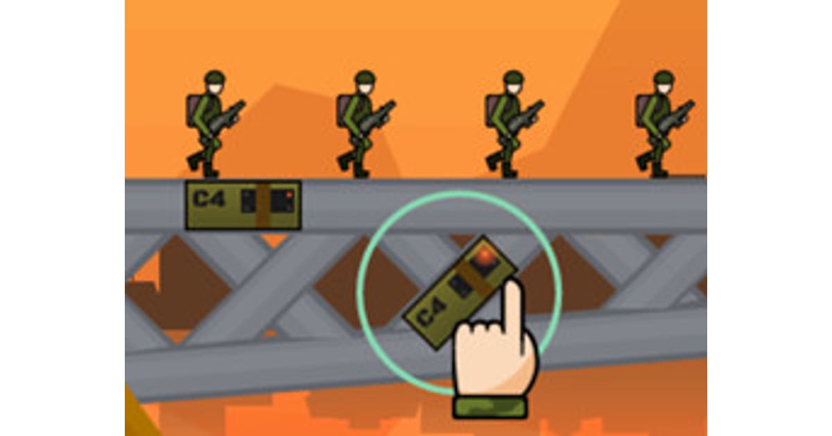 Bomb The Bridge - Play Bomb The Bridge Online - BestGames.Com
