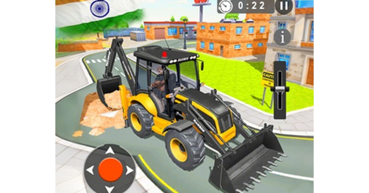 Bulldozer Crash Race - Simulation Racing Game