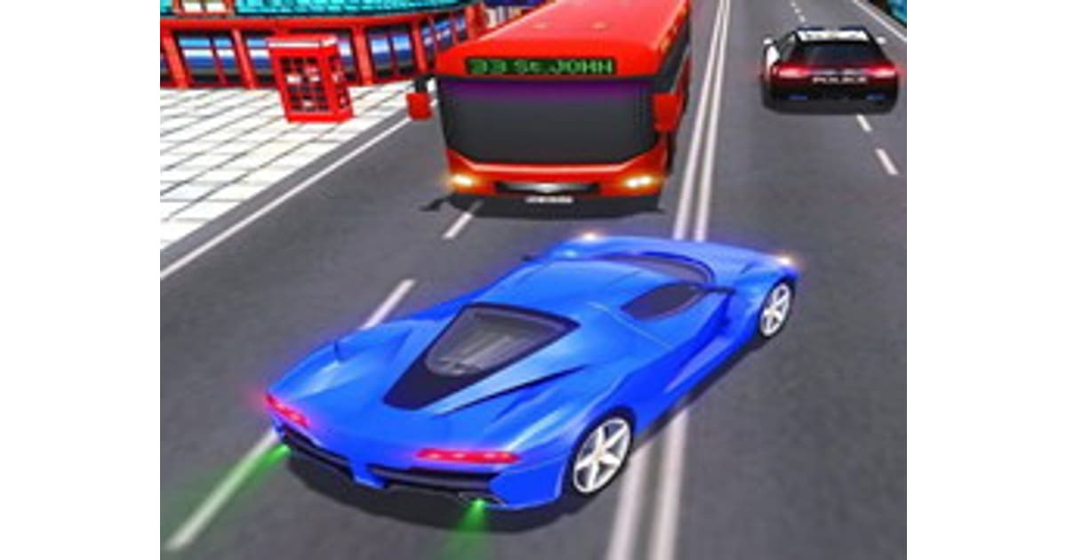Car Racing In Fast Highway Traffic - Play Now - BestGames.Com