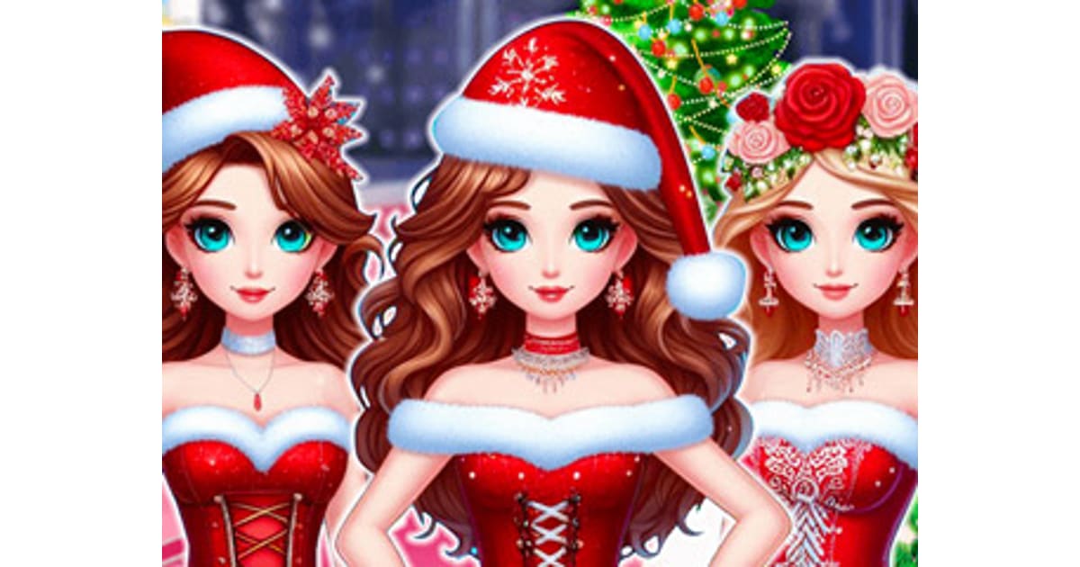 Christmas Makeover Free Salon for Girls