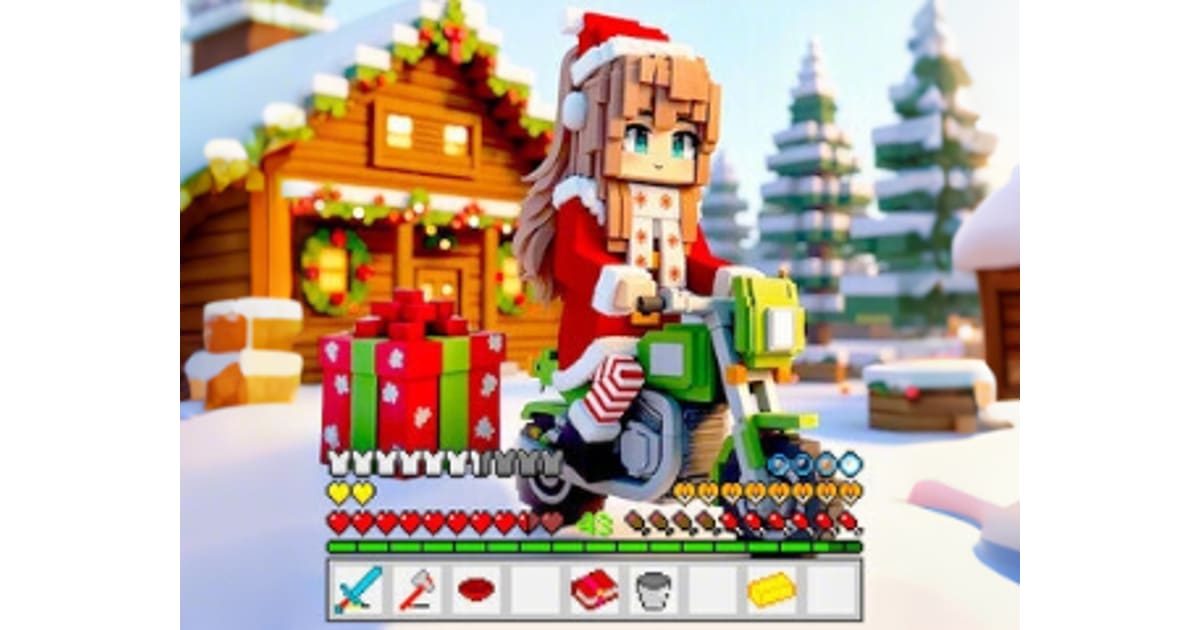 Christmas Craft Block Online Building Game