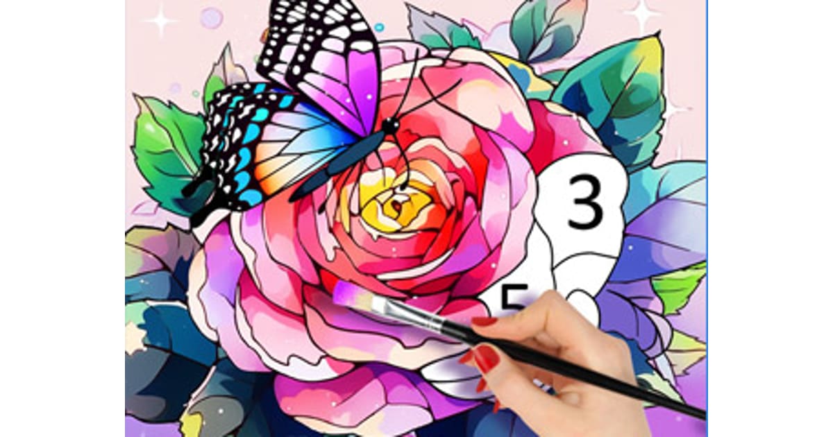 Color Fan - Color By Number Casual Drawing Game