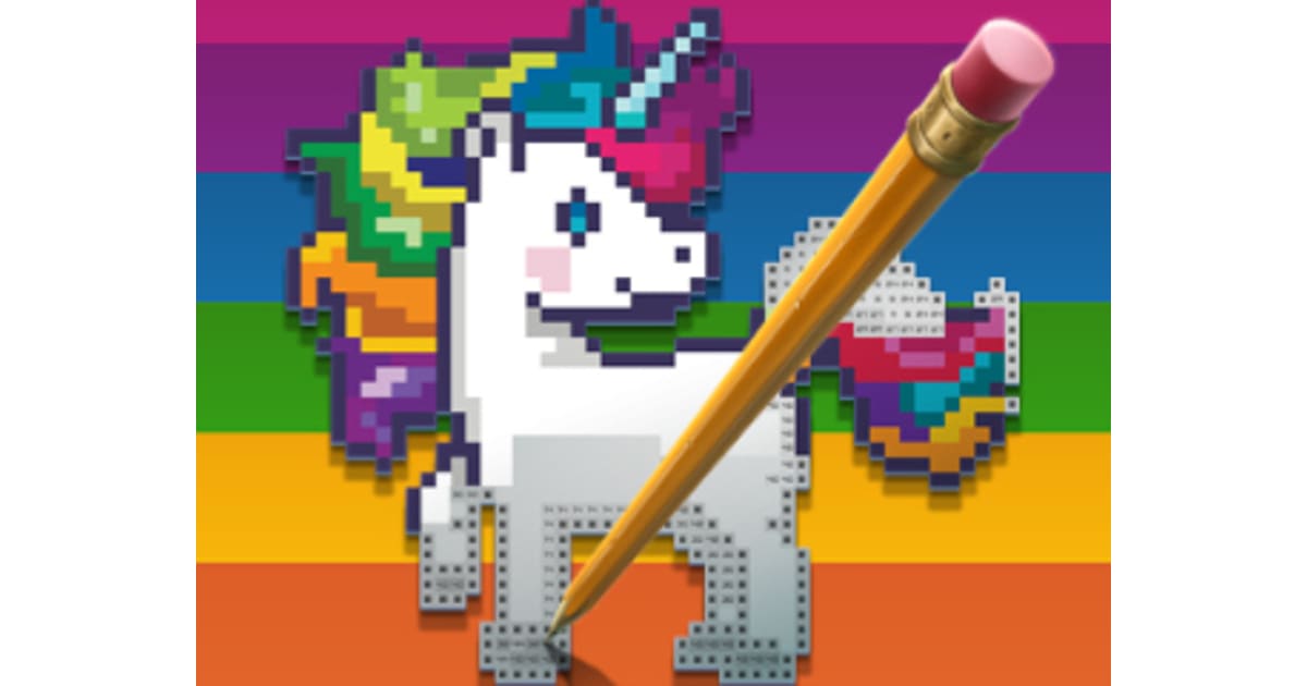 how to color pixel art