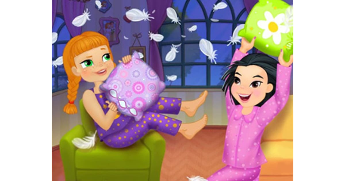 Crazy Pillow Fight Party - Play The Game Online - BestGames.Com