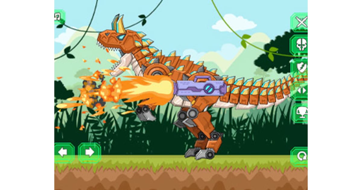 Dino Robot Fighting War - Free Online Action Games