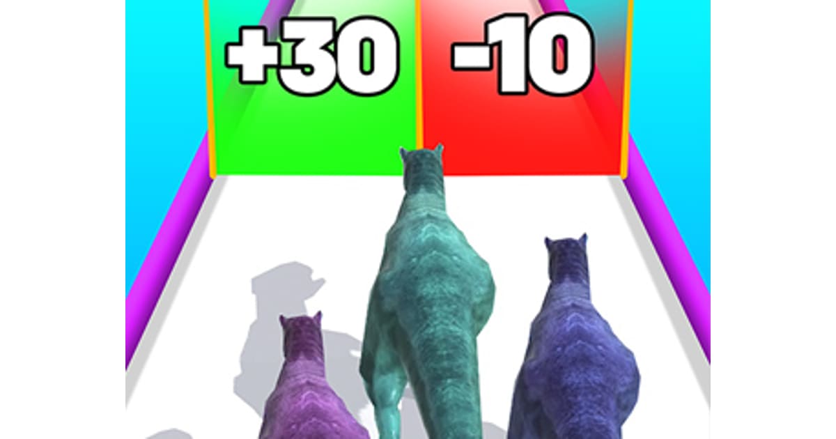 Dinosaur Runner 3D - Running Arcade
