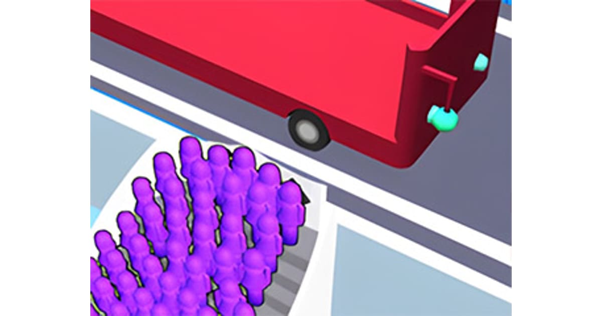 Escalator Rush 3D - Collecting Puzzle