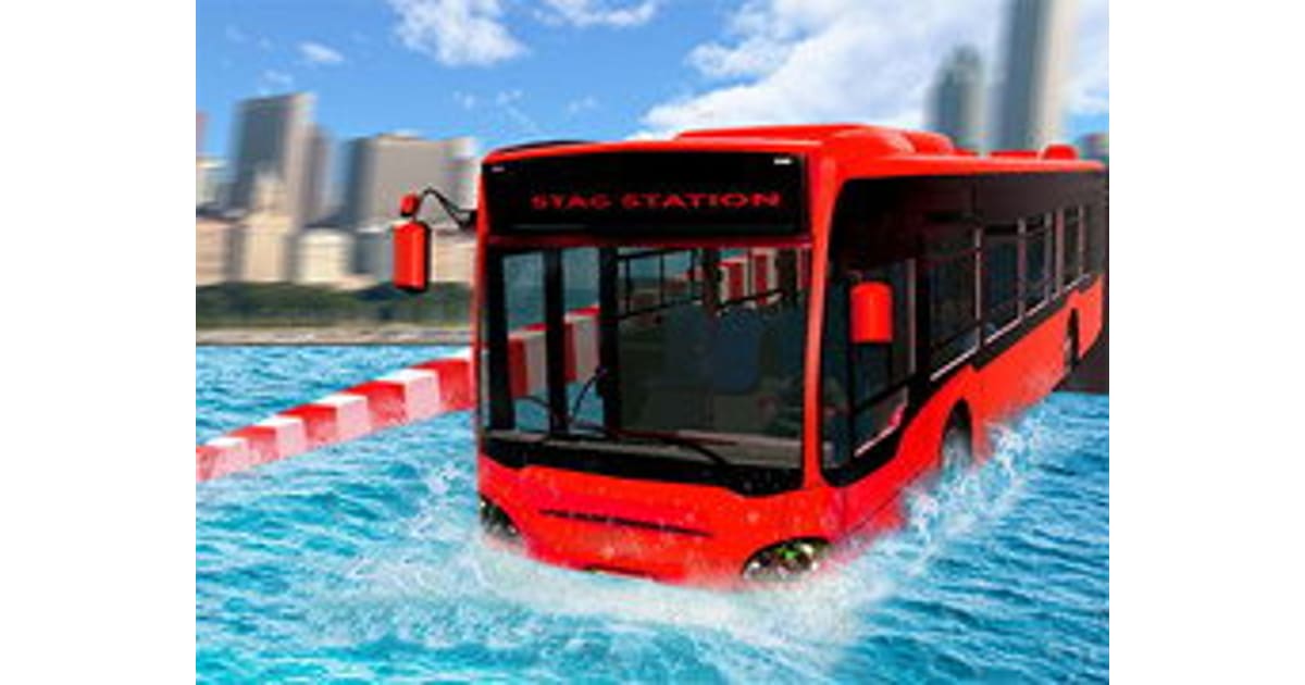 Extreme Water Floating Bus - Play The Game Online - BestGames.Com