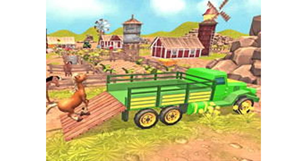 Farm Animal Truck Transporter Game - Play Now - BestGames.Com