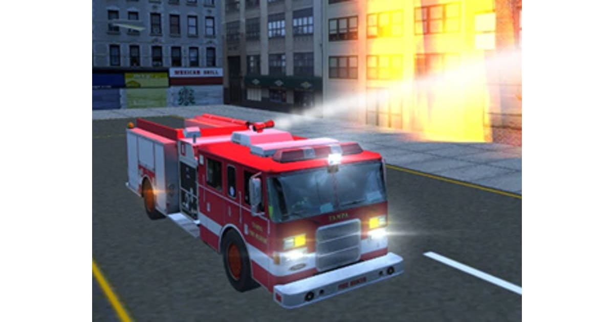 Fire Truck Driving Simulator - Driving Simualation