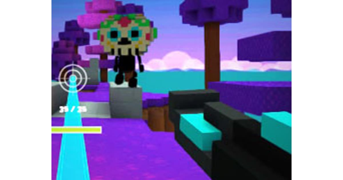 Floating Minecraft Battlefield - Play Now - BestGames.Com