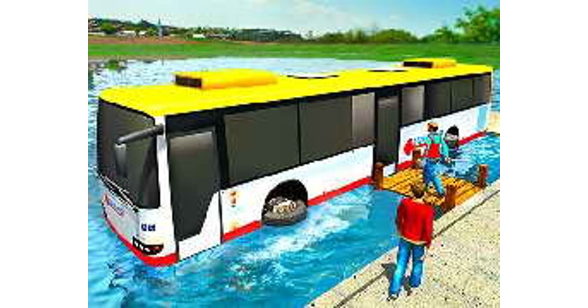 Floating Water Bus Racing Game 3D - Play Now - BestGames.Com