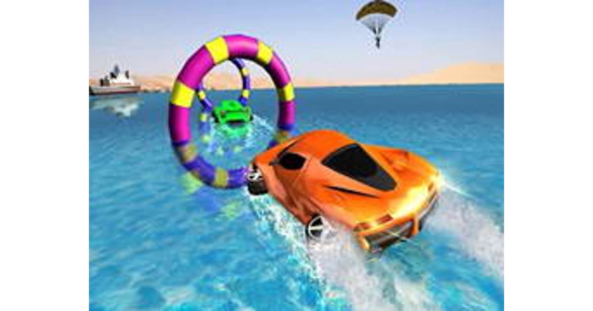 Floating Water Surfer Car Driving: Beach Racing - Play Now - BestGames.Com