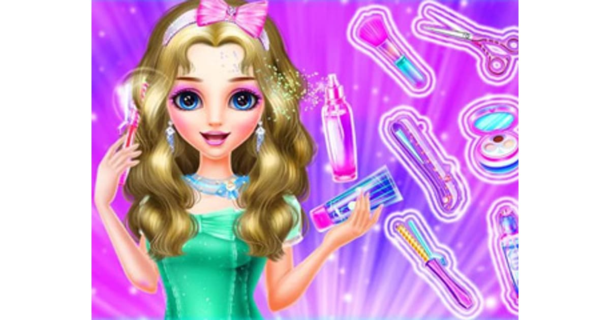 Girls Student Hairstyle Design - Play Now - BestGames.Com