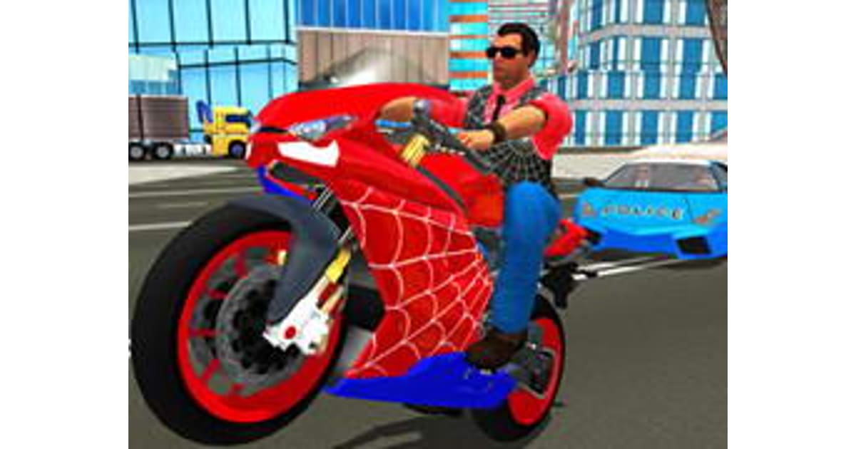 Hero Stunt Spider Bike Simulator 3D - Play Now - BestGames.Com