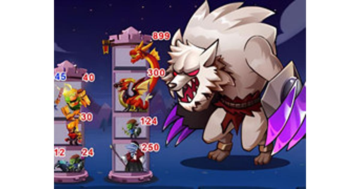 Hero Tower War - Math Matching Puzzle Game