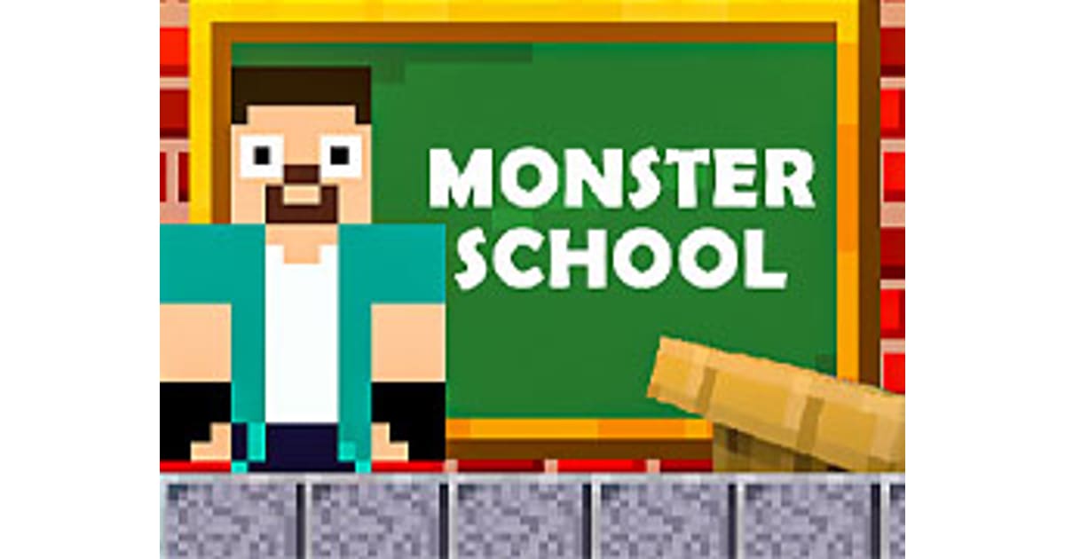 Herobrine vs Monster School - Play The Game Online - BestGames.Com
