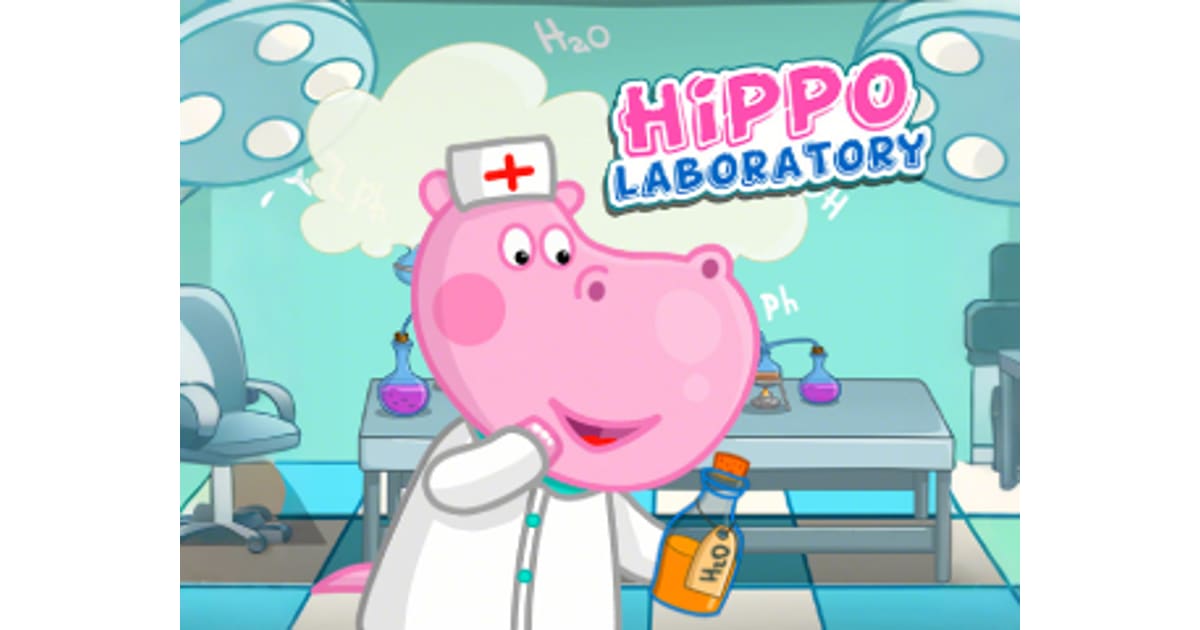 Hippo Doctor Laboratory - Educational Games Online