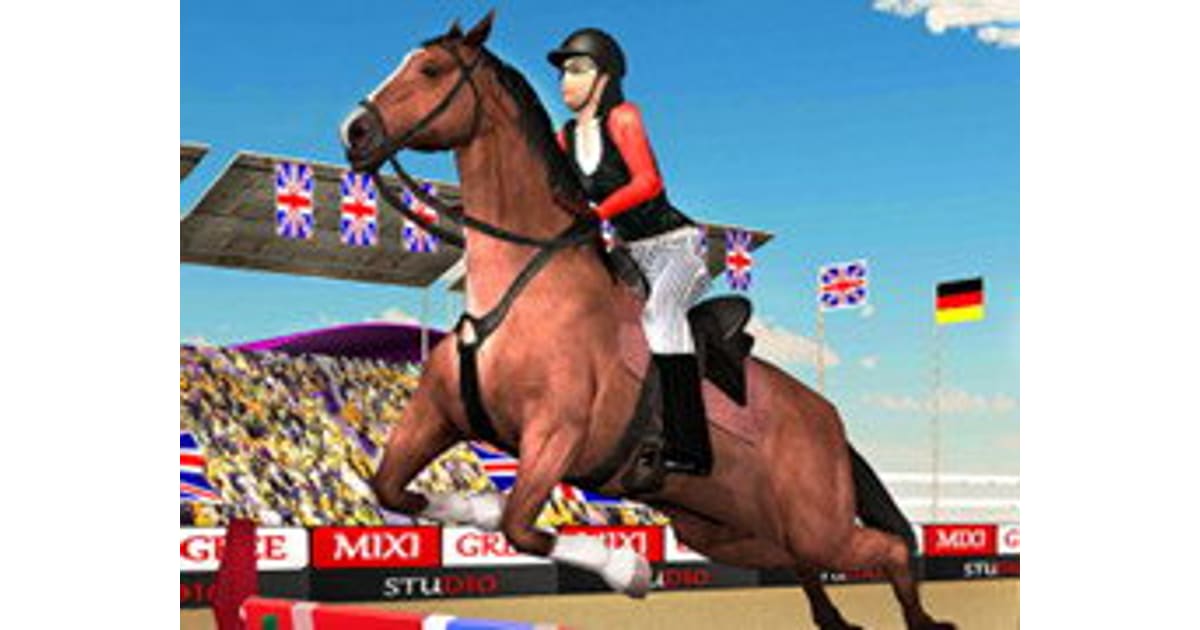 Horse Jumping Show 3D - Play The Game Online - BestGames.Com
