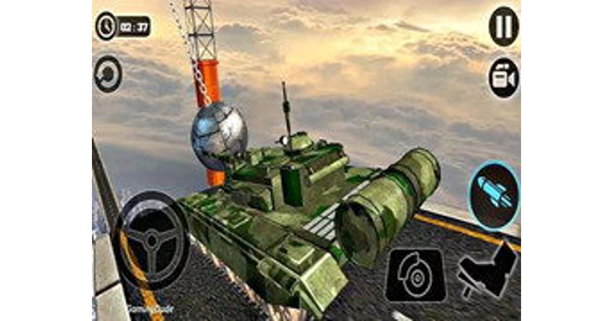 Impossible Track Tank Race Game - Play Now - BestGames.Com