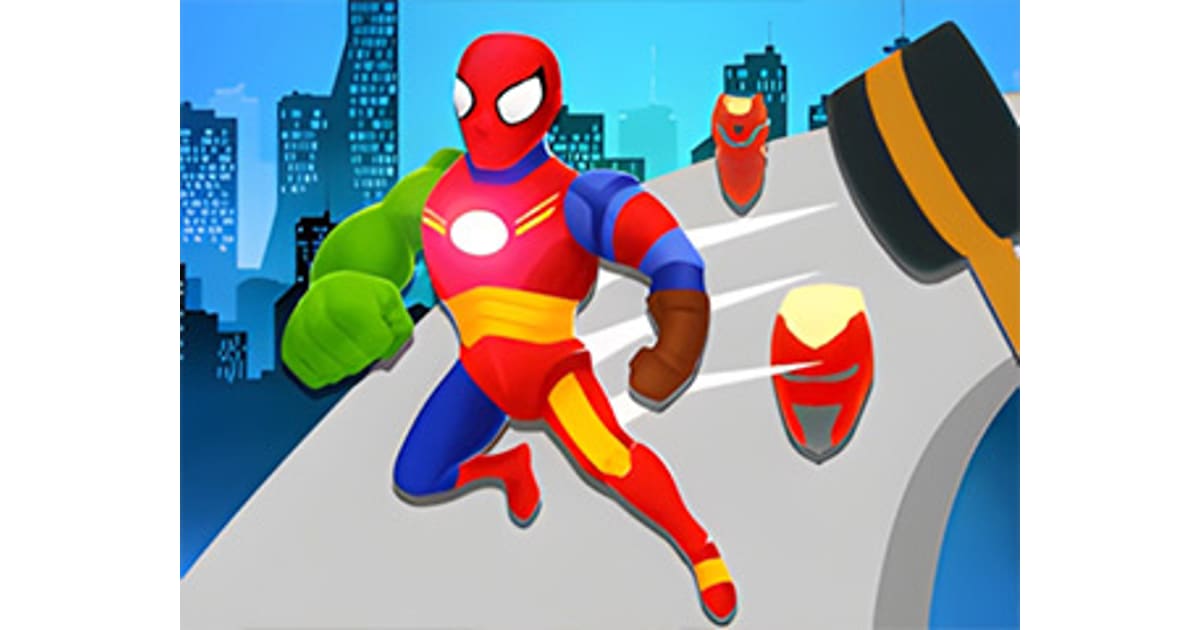 Mashup Hero: Superhero Games - Running Arcade