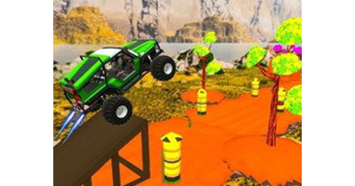 Mega Ramp Car Racing Stunts 3D Impossible Tracks - Play Now - BestGames.Com