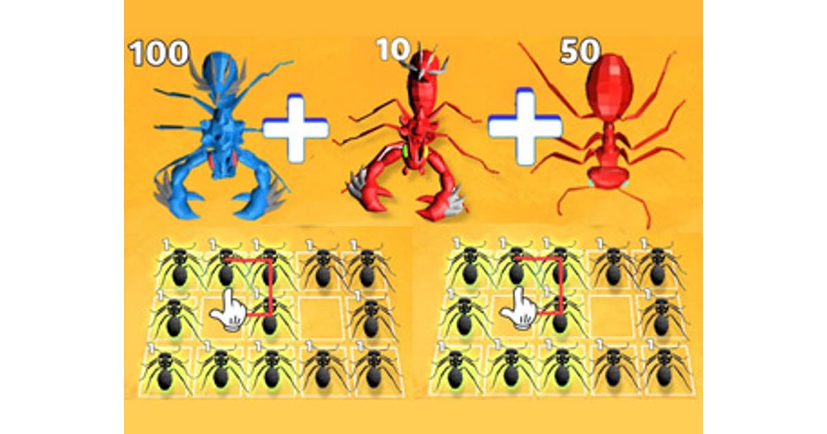 Merge Ant: Insect Fusion - Free Fight Game Online