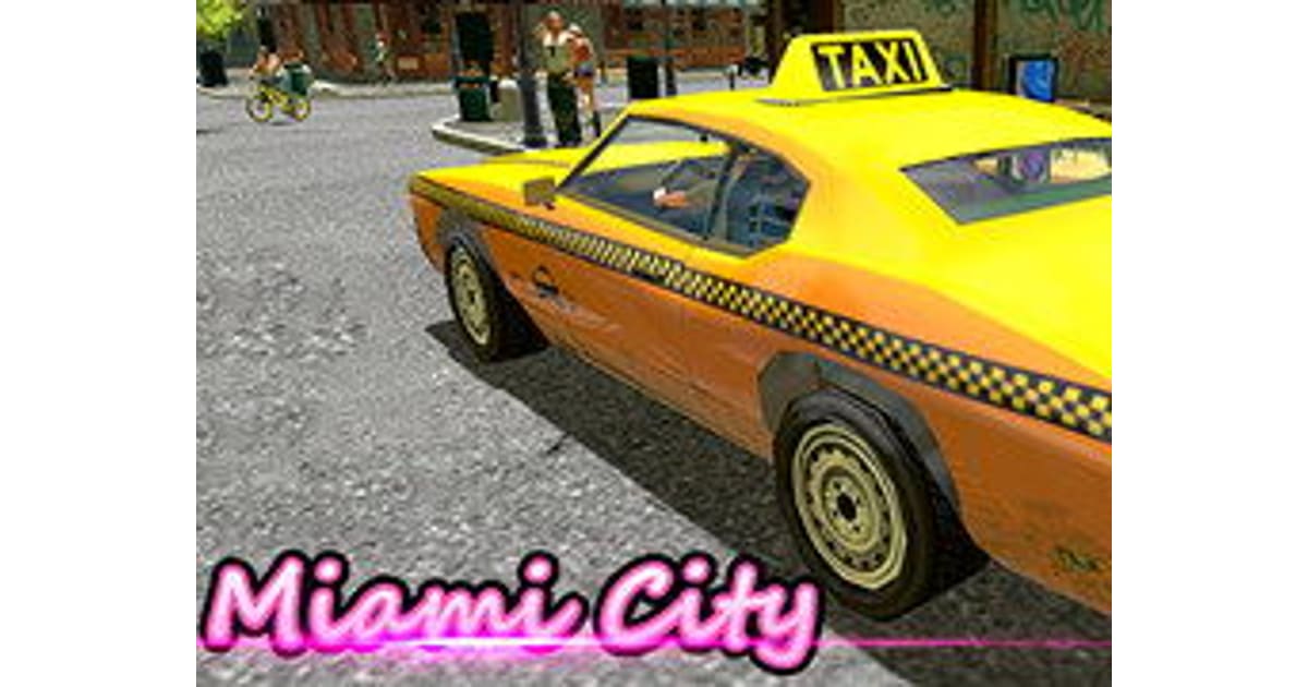 Miami Taxi Driver 3D - Play Miami Taxi Driver 3D Online - BestGames.Com