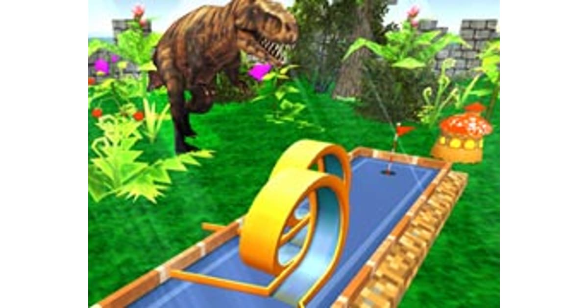 Mini Golf Jurassic - Play Mini Golf Jurassic Online - BestGames.Com
