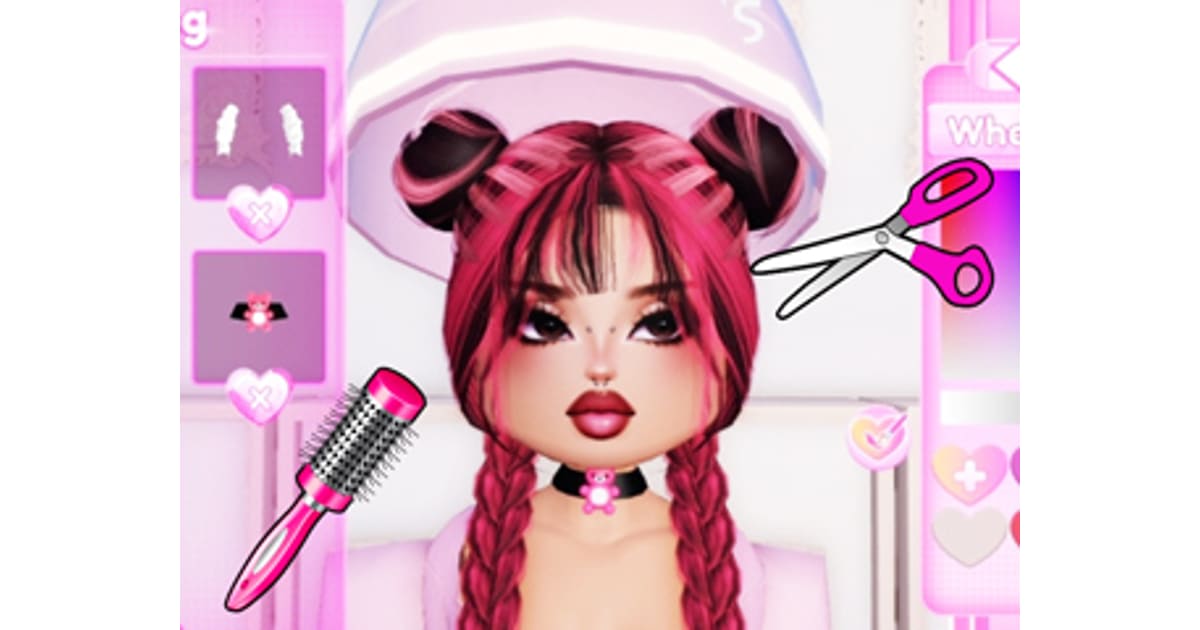 Monster Hairstyle Makeover - Fun Hair Salon Game