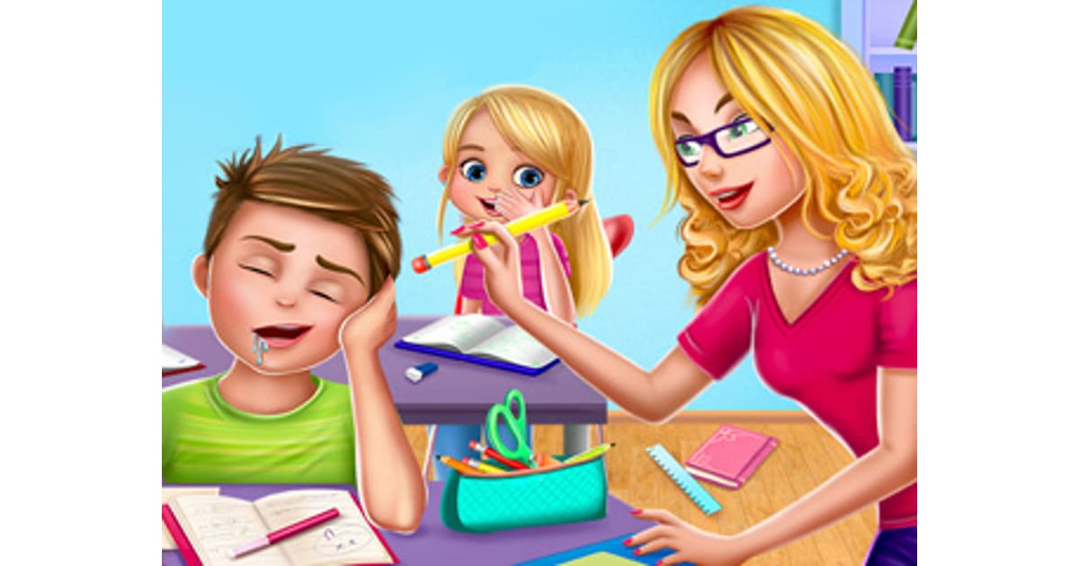 My Teacher Classroom Fun - Play The Game Online - BestGames.Com