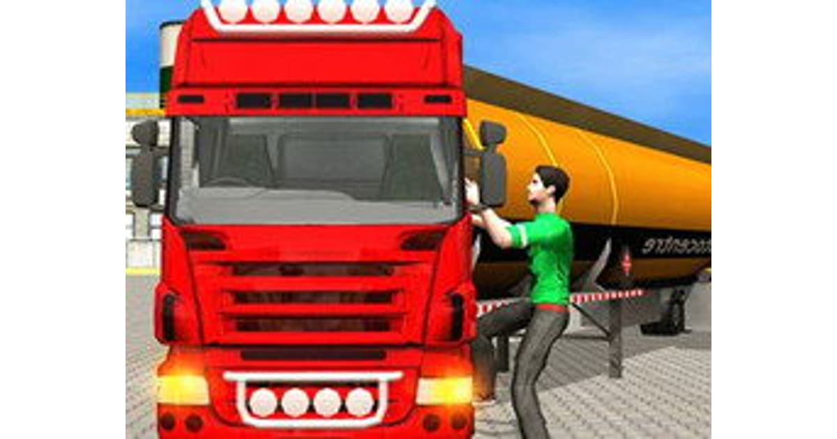Oil Tanker Transporter Truck Simulator - Play Now - BestGames.Com
