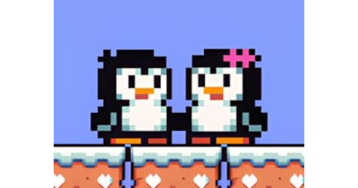 Penguin Love Puzzle - Play Matching Game