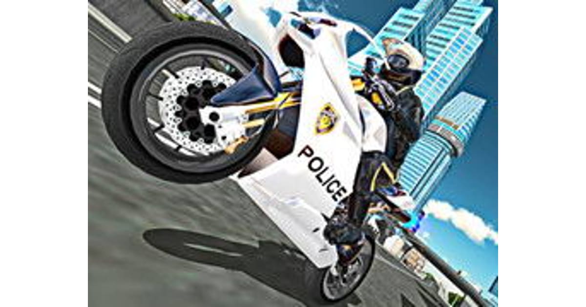 Police Motorbike Traffic Rider - Play Now - BestGames.Com