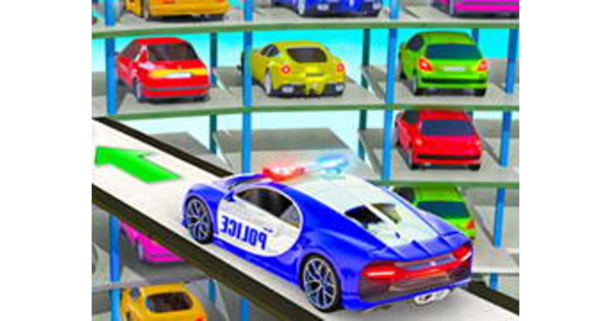 Police Multi Level Car Parking - Play Now - BestGames.Com