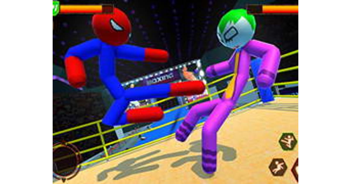 Police Stick Man Wrestling Fighting Game - Play Now - BestGames.Com