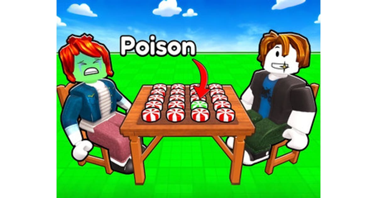 Roblox Poison Candy Luck Challenge Game | BesGames