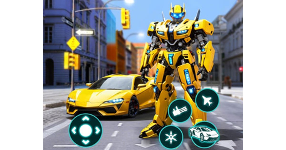 Robot Car Transformer Parkour Game | BestGames