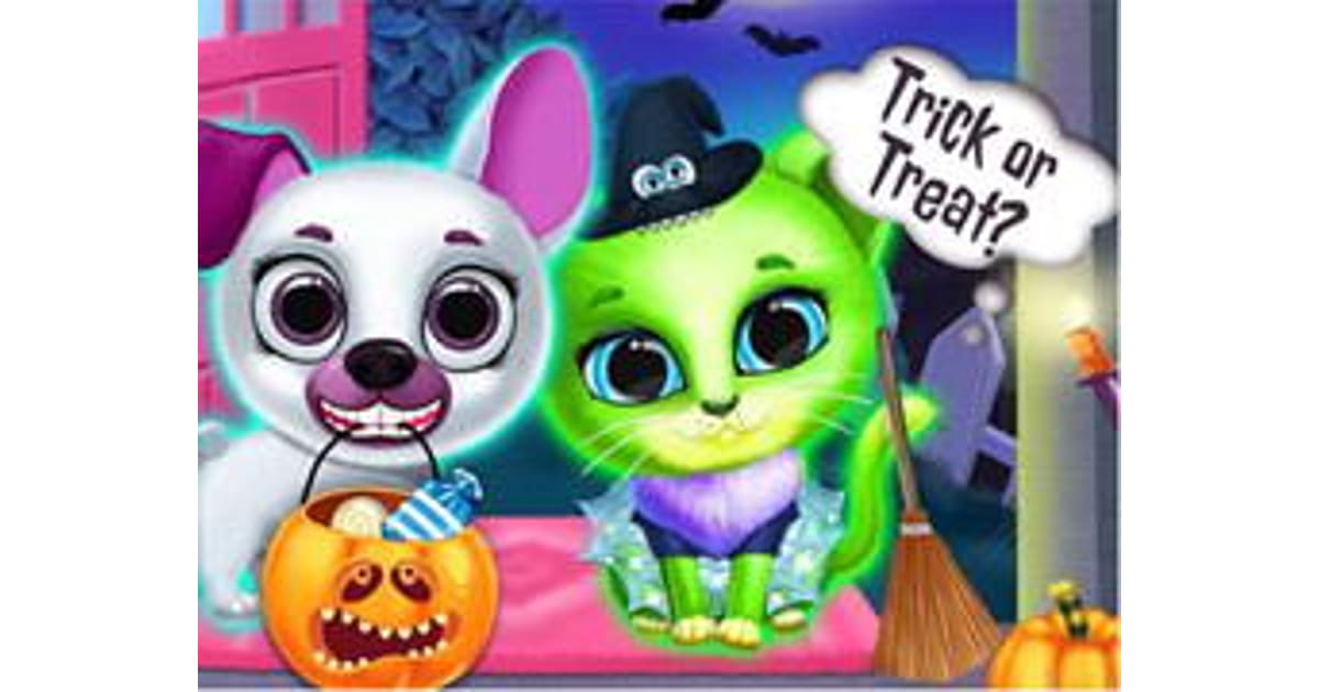 Scary Makeover Halloween Pet Salon - Play Now - BestGames.Com
