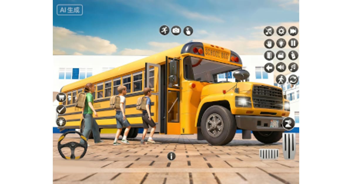 School Bus Simulation - Car Games Unblocked Online