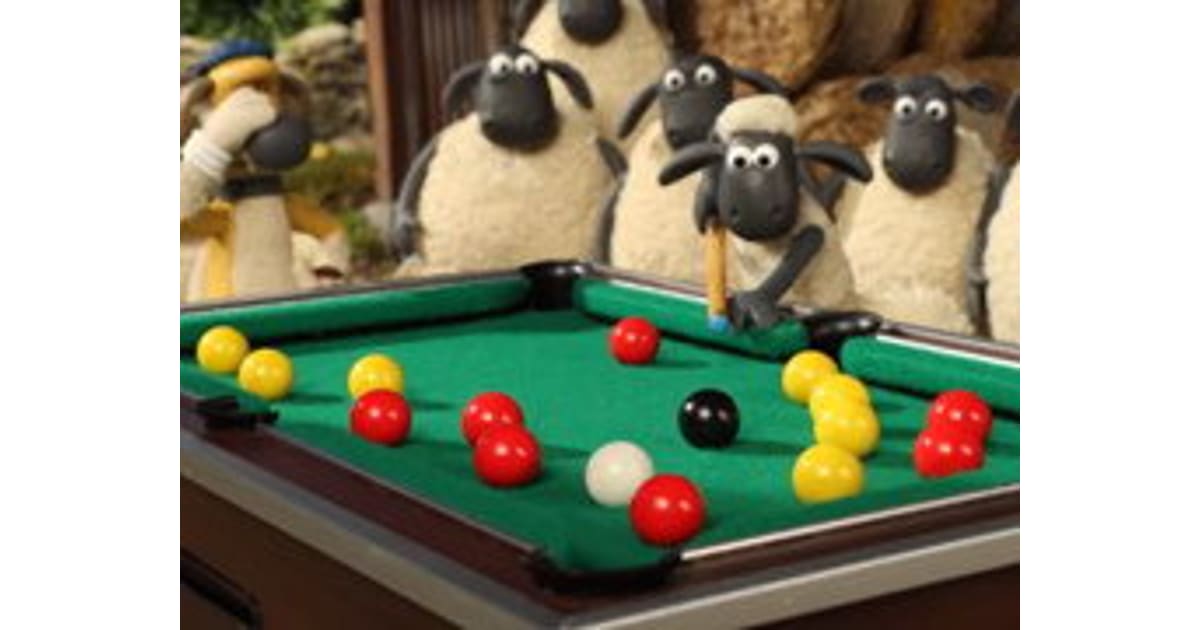Shaun The Sheep: Pool - Play The Game Online - BestGames.Com