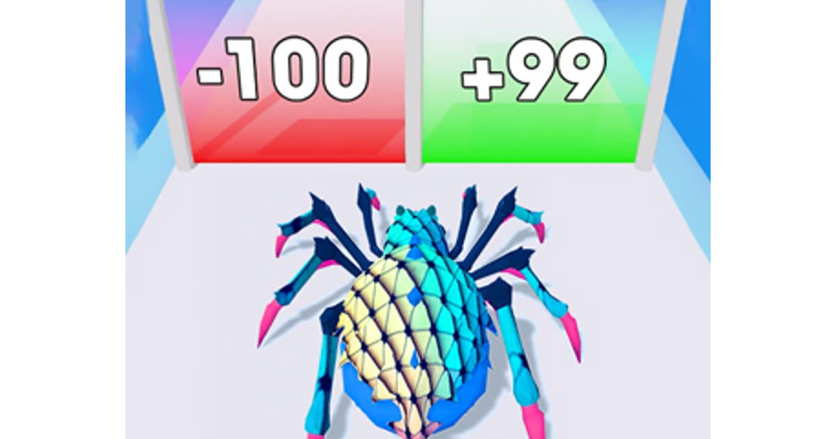 Spider Evolution Runner - Online Running Game