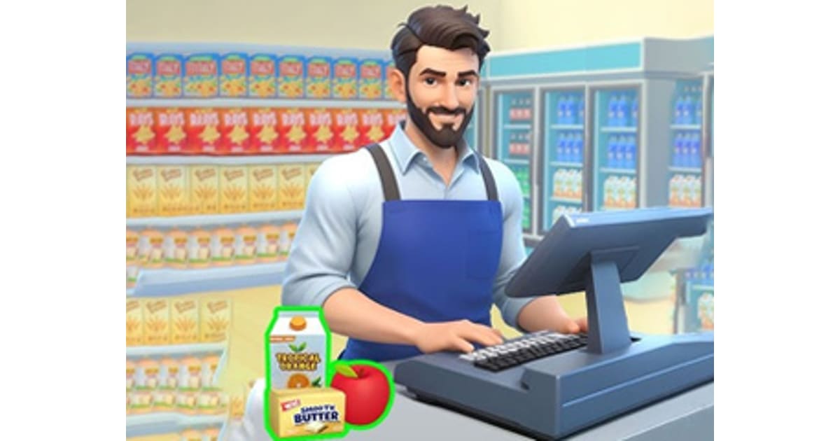 Supermarket Cashier Simulator - Cash Register Game