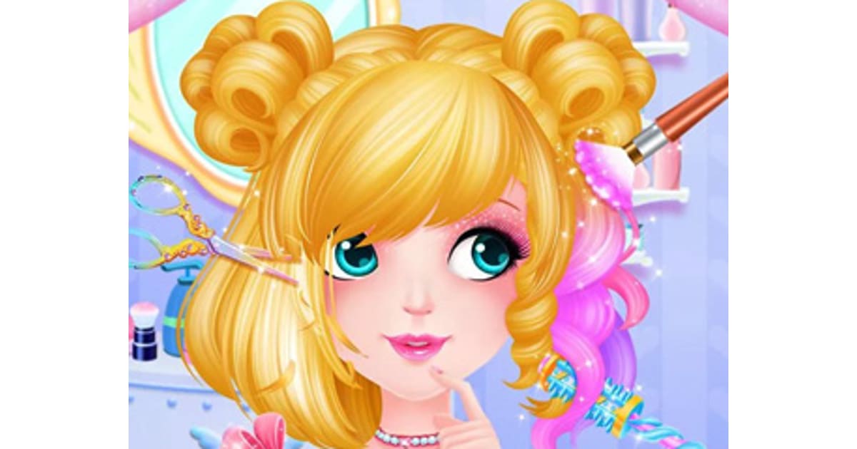 Sweet Princess Hair Salon - Play The Game Online - BestGames.Com